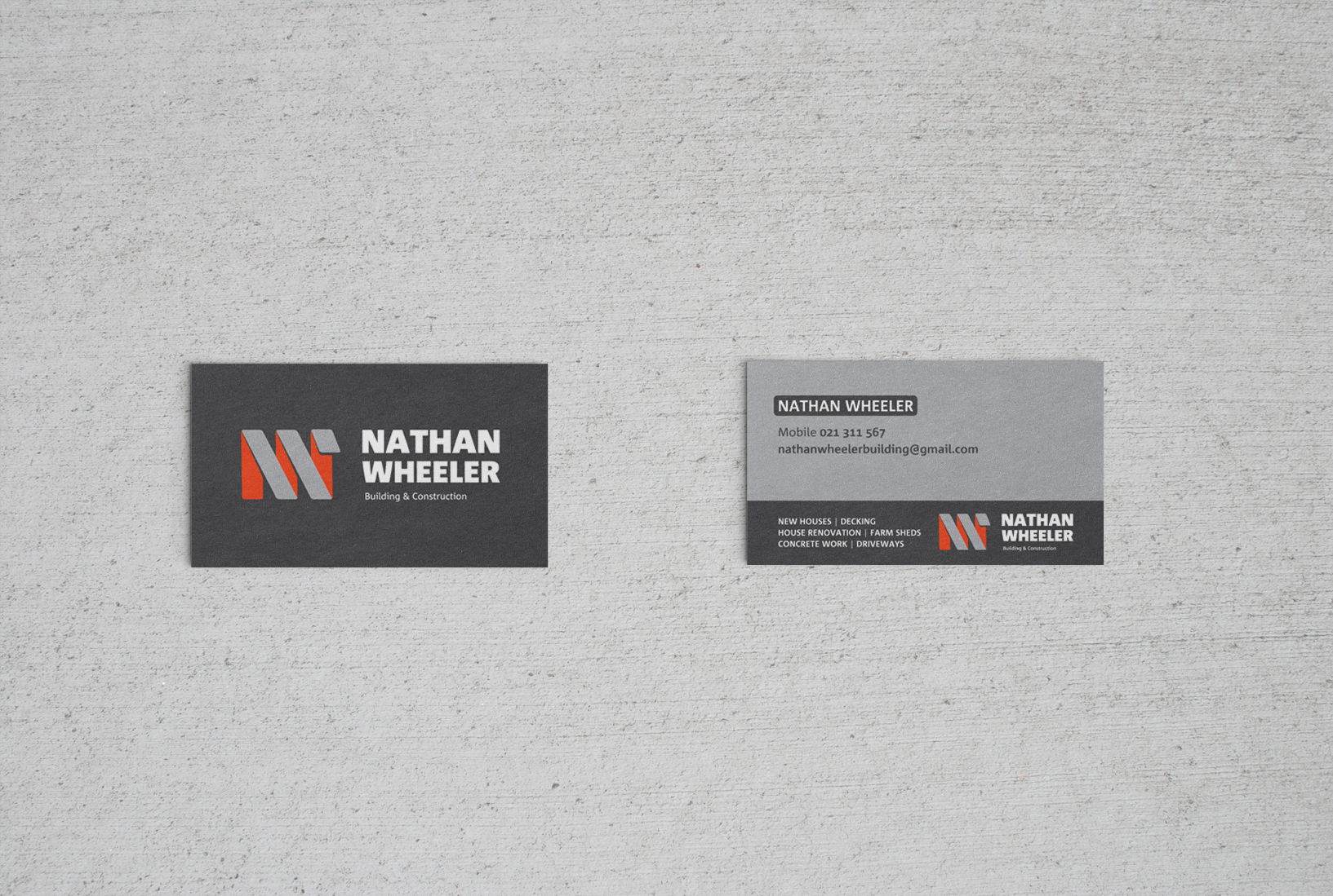 Nathan Wheeler logo design - emotive design