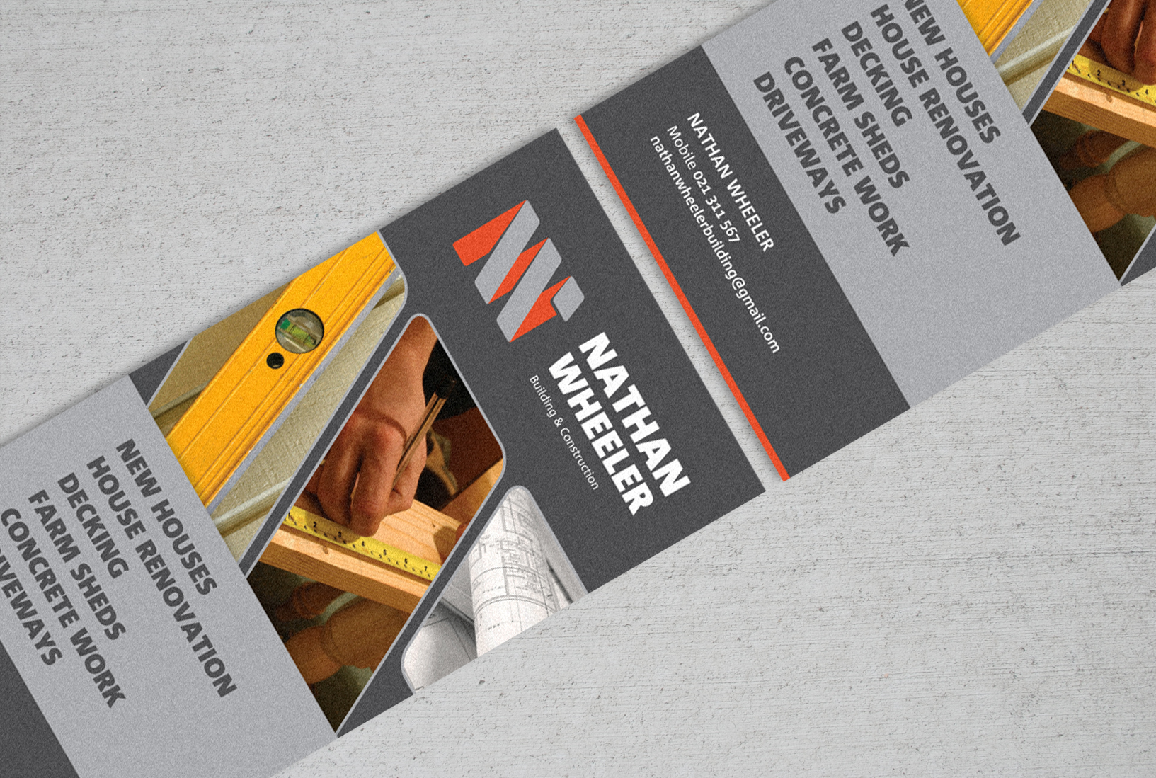 Nathan Wheeler logo design - emotive design