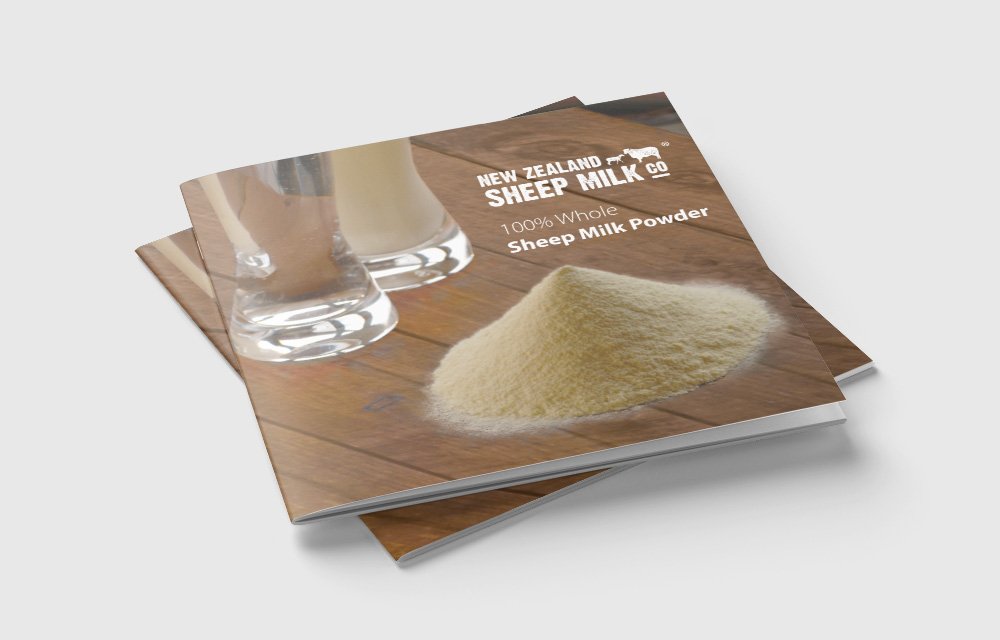 Blue River Dairy - Sheep Milk Brochure - emotive design